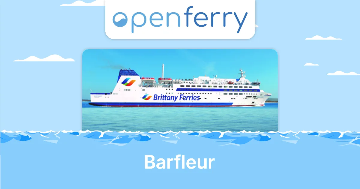 Barfleur Live Tracking, Information & Tickets | Brittany Ferries ...